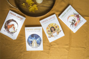 Coffret de 4 livres - Saisons Printemps, Été, Automne & Hiver