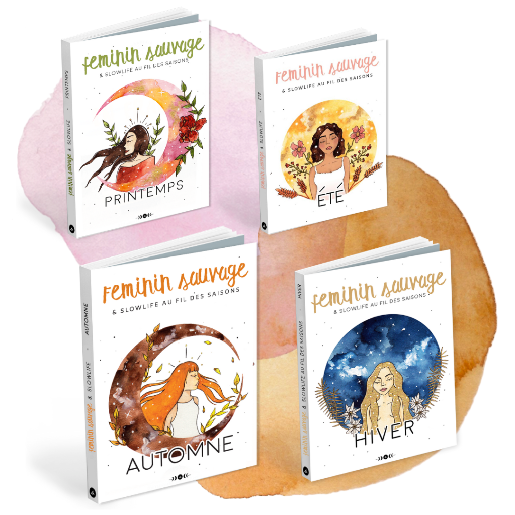 Coffret de 4 livres - Saisons Printemps, Été, Automne & Hiver