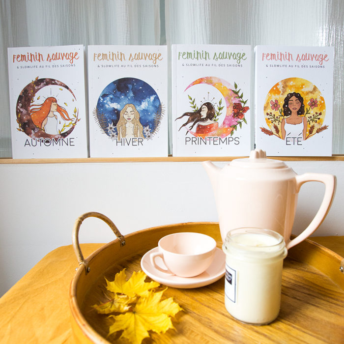 Coffret de 4 livres - Saisons Printemps, Été, Automne & Hiver